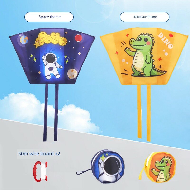 Карманный кайт, легко управляется при слабом ветре, новая модель 2025 года, детская игрушка для активного отдыха,