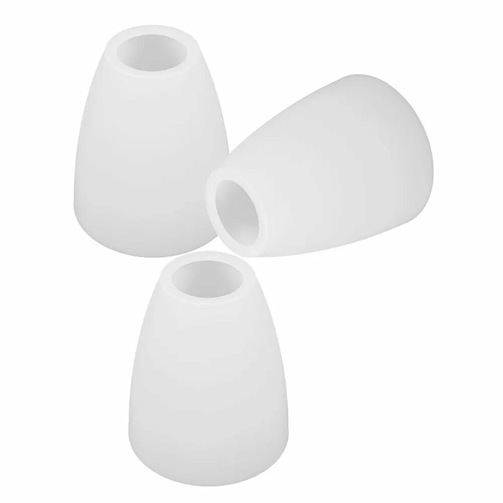 Элегантный Плафон, Прочный Пластик, Прозрачный Свет, 3 Шт, Белый, Для Люстры И Настольной Лампы