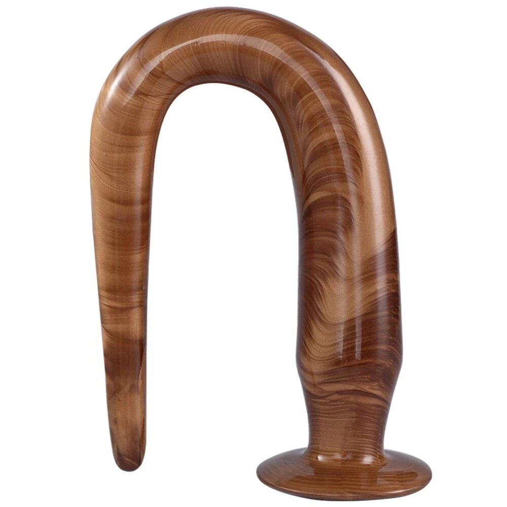 50 см супер длинный фаллоимитатор, силиконовый анальный фаллоимитатор, Анальная пробка, L 50cm Brown