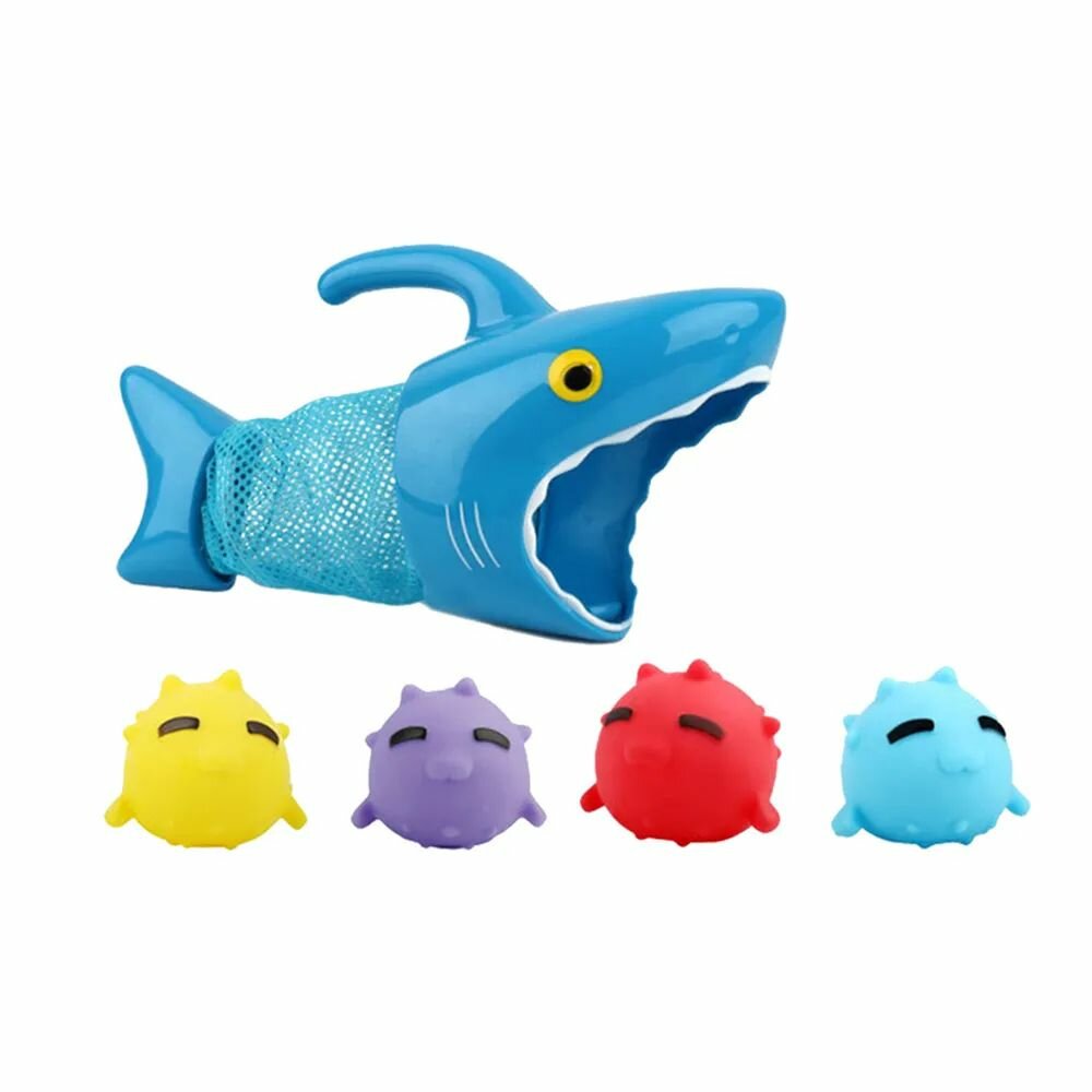 Детские игрушки для воды: акула для ловли рыбы, игрушки для ванной