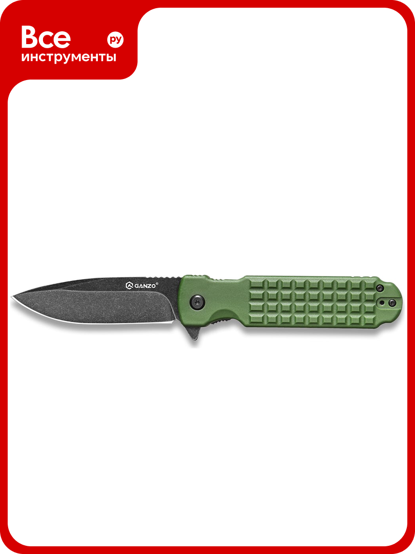 Нож Ganzo зеленый G627-GR