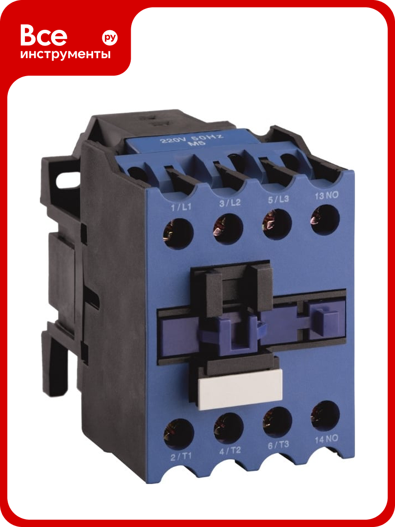 Контактор КЭАЗ OptiStart E LC1E3210M5 32А кат. 220В AC 1НО 330290