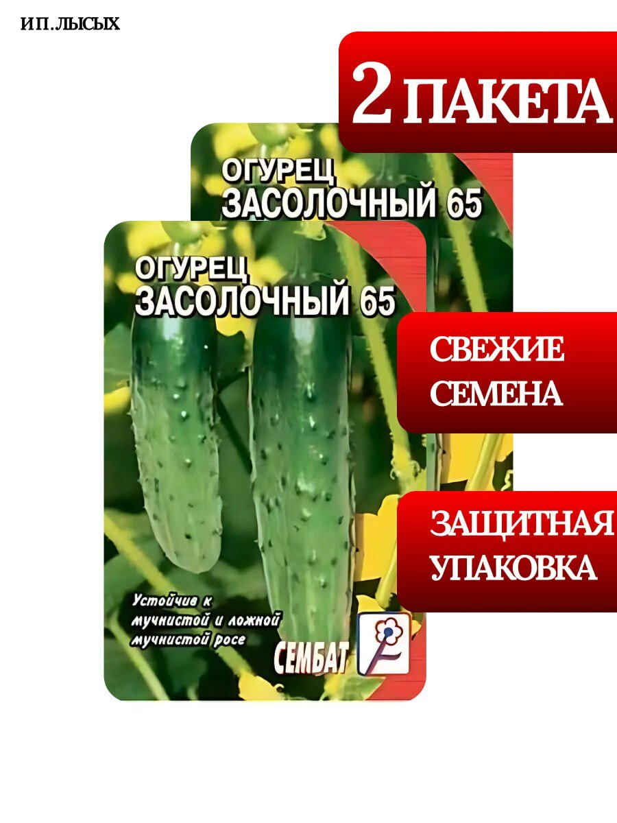 Семена Огурец "Засолочный 65"
