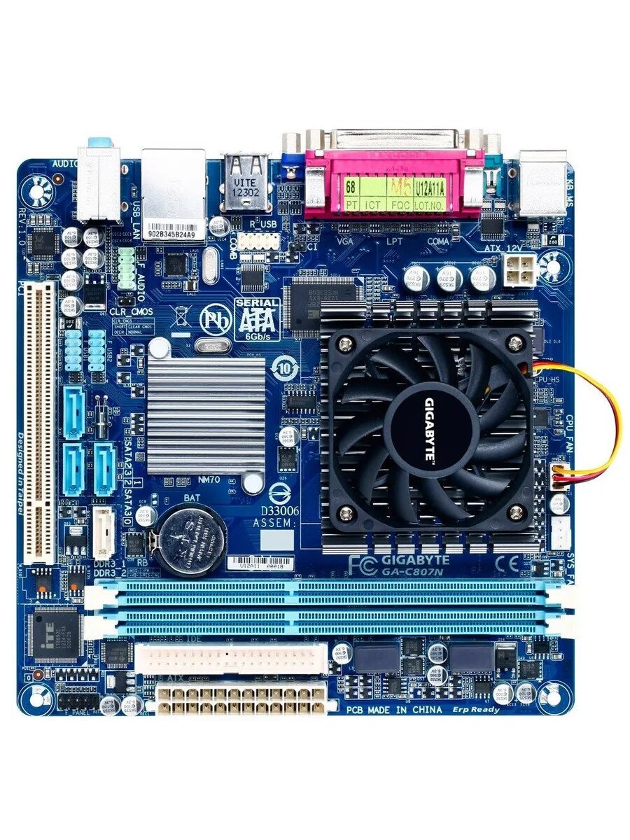 Материнская плата ULTRA DURABLE C807N - FCBGA559, DDR3