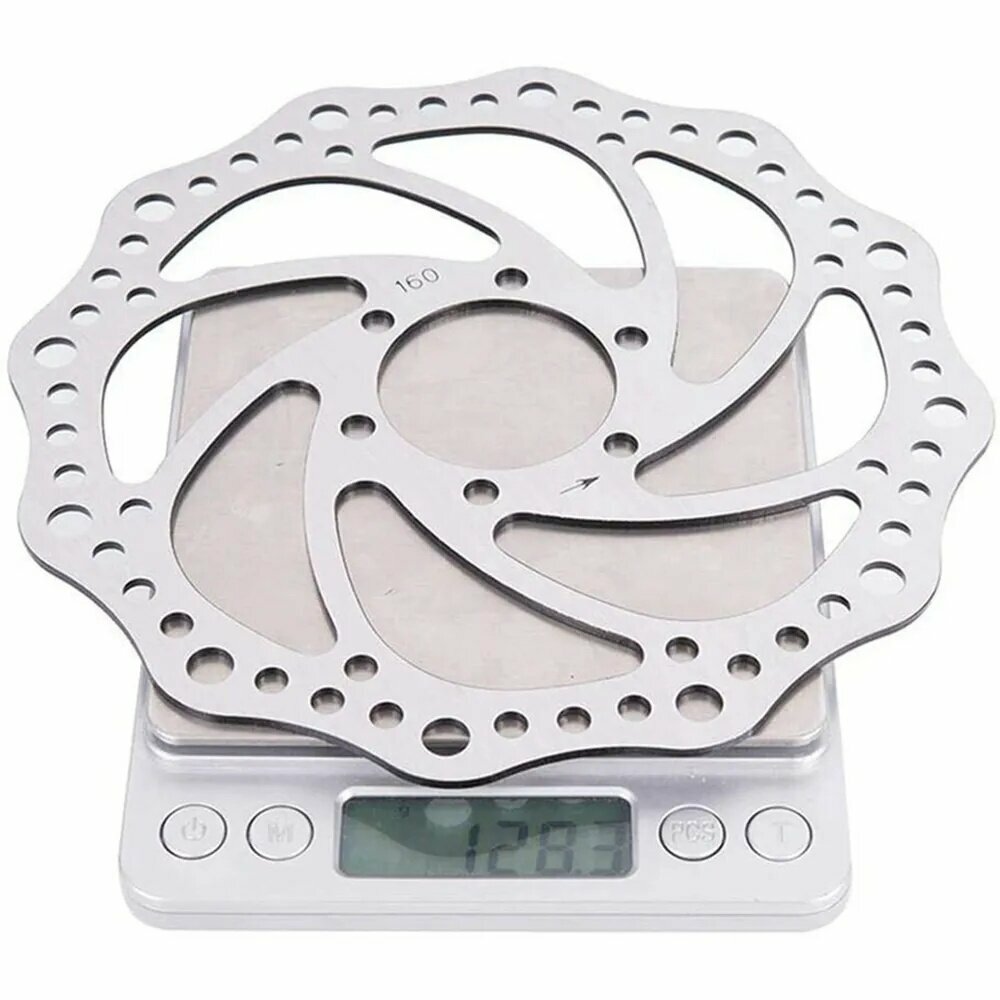 2 ротора для тормозного диска велосипеда 160 мм из нержавеющей стали, дорожные аксессуары с диагональным отверстием фланца 48 мм