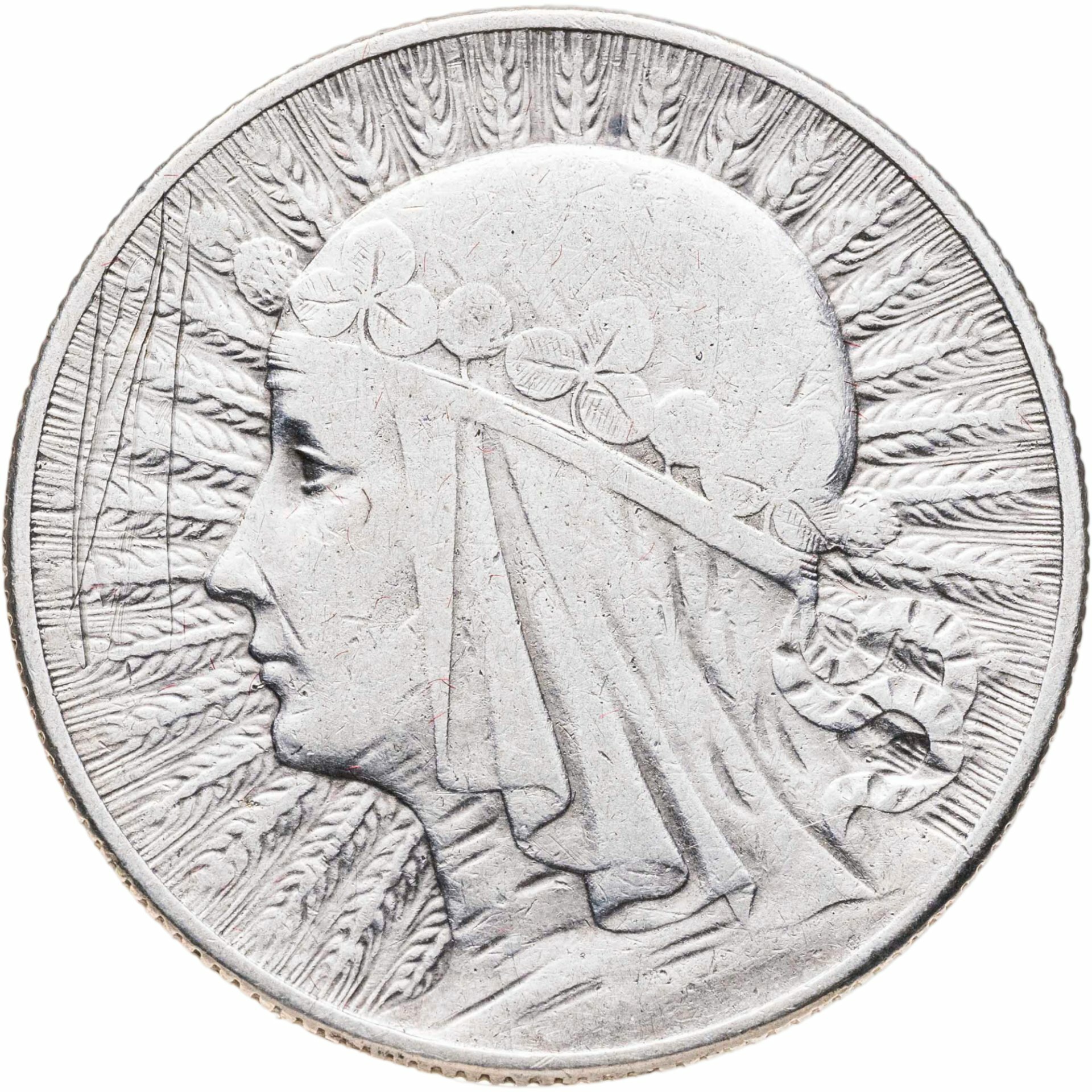 Польша 5 злотых (zlotych) 1933 Королева Ядвига