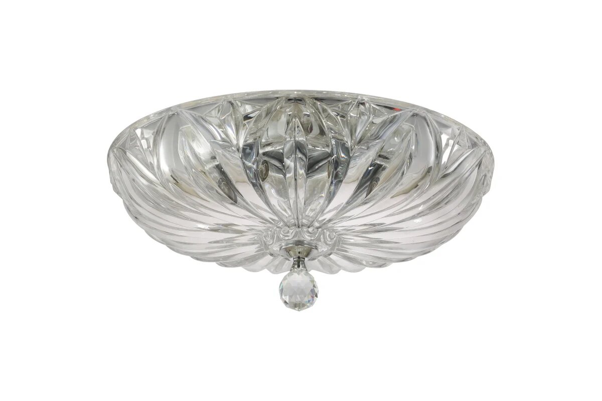 Потолочная люстра Crystal Lux DENIS D400 CHROME, мощность 160 Вт