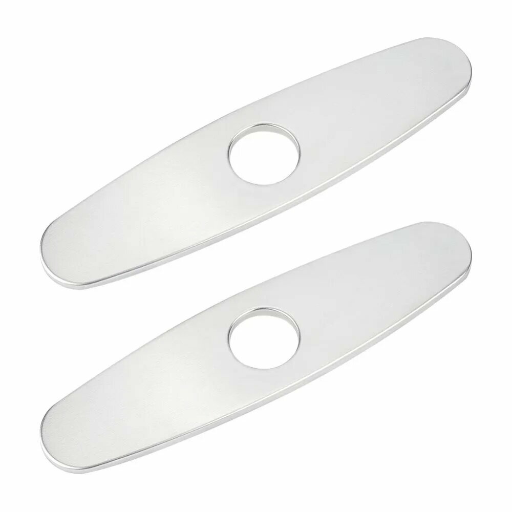 2 шт. заглушки для отверстий для раковин из нержавеющей стали 304, накладка на раковину для ванной комнаты, накладка на кухонный смеситель 3-в-1