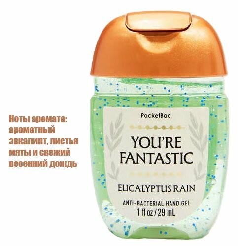 Bath & Body Works / Санитайзер для рук антисептик Eucalyptus Rain