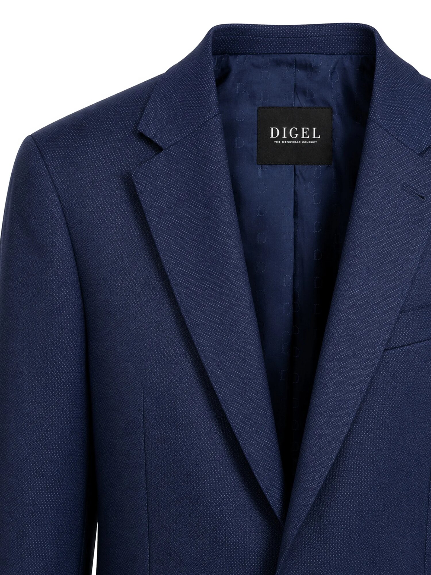 Комбинезон Digel Textured single-breasted suit, размер 50, blue — фото 1