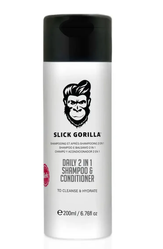 Slick Gorilla Shampoo Шампунь-кондиционер 2 в 1 для ежедневного использования 200 мл.