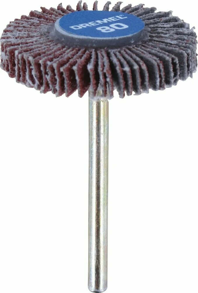 Dremel Mop 504, Шлифовальный диск P80 Наждачная бумага 4,8 мм, (2615050432) 1 шт.