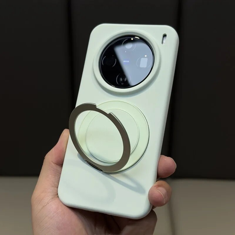 Чехол на Vivo X300, светло-зеленый, магнитный