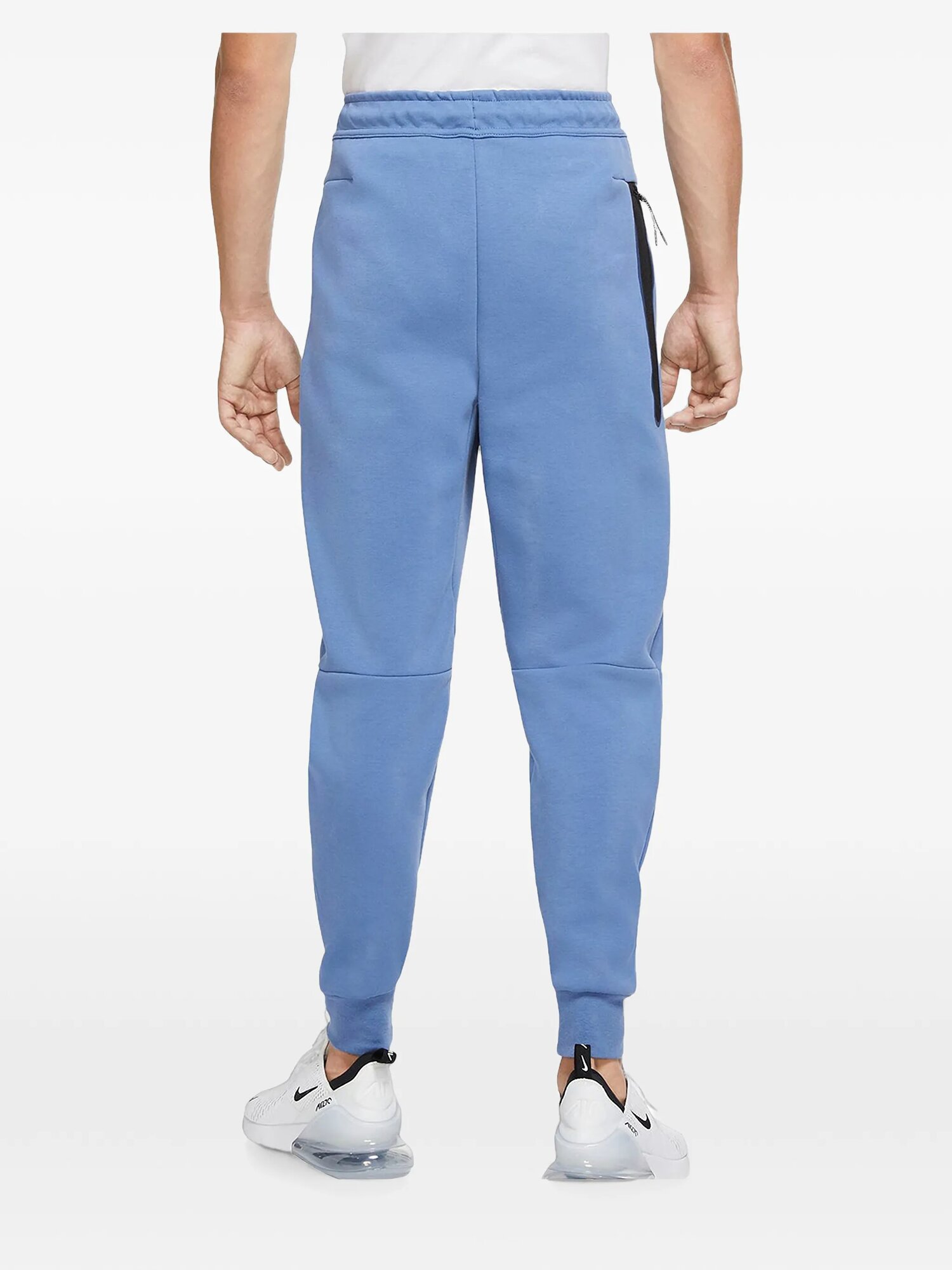 Брюки NIKE Tech Fleece track pants, размер XL, синий — фото 1