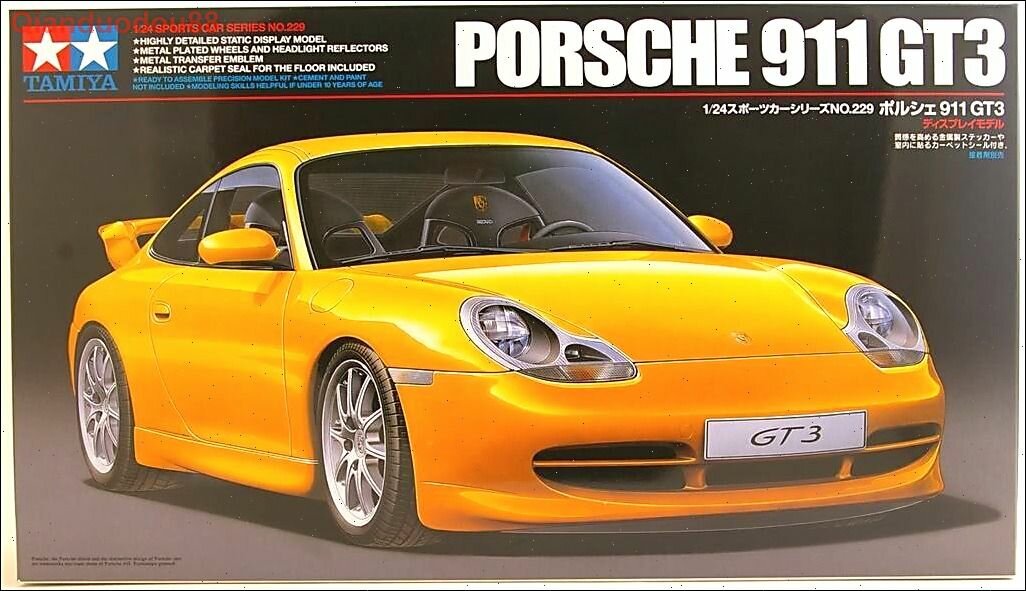 Tamiya 24229 1/24 996 GT3 Модель сборки автомобильный