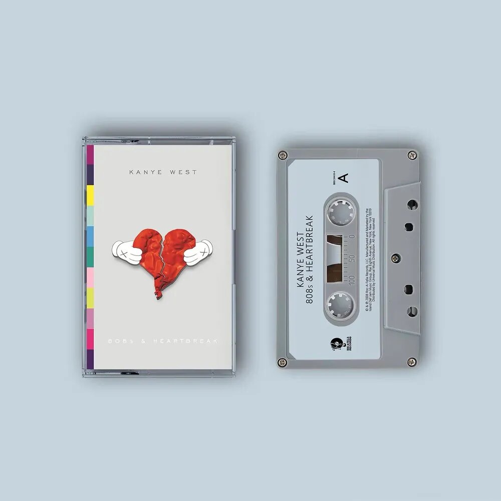 Kanye West 808s & Heartbreak (Аудиокассета с саундтреком, 60 минут)