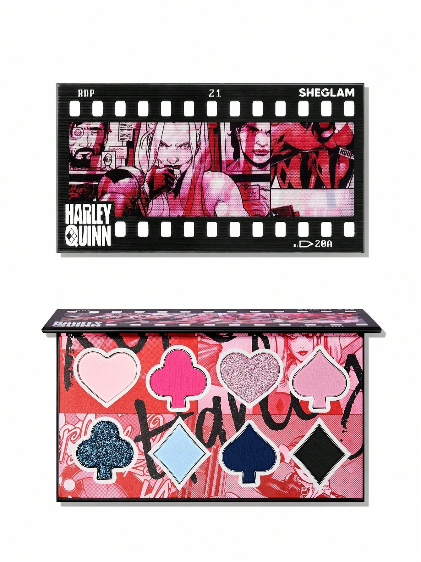 Цветовая палитра Harley Quinn Mad Love