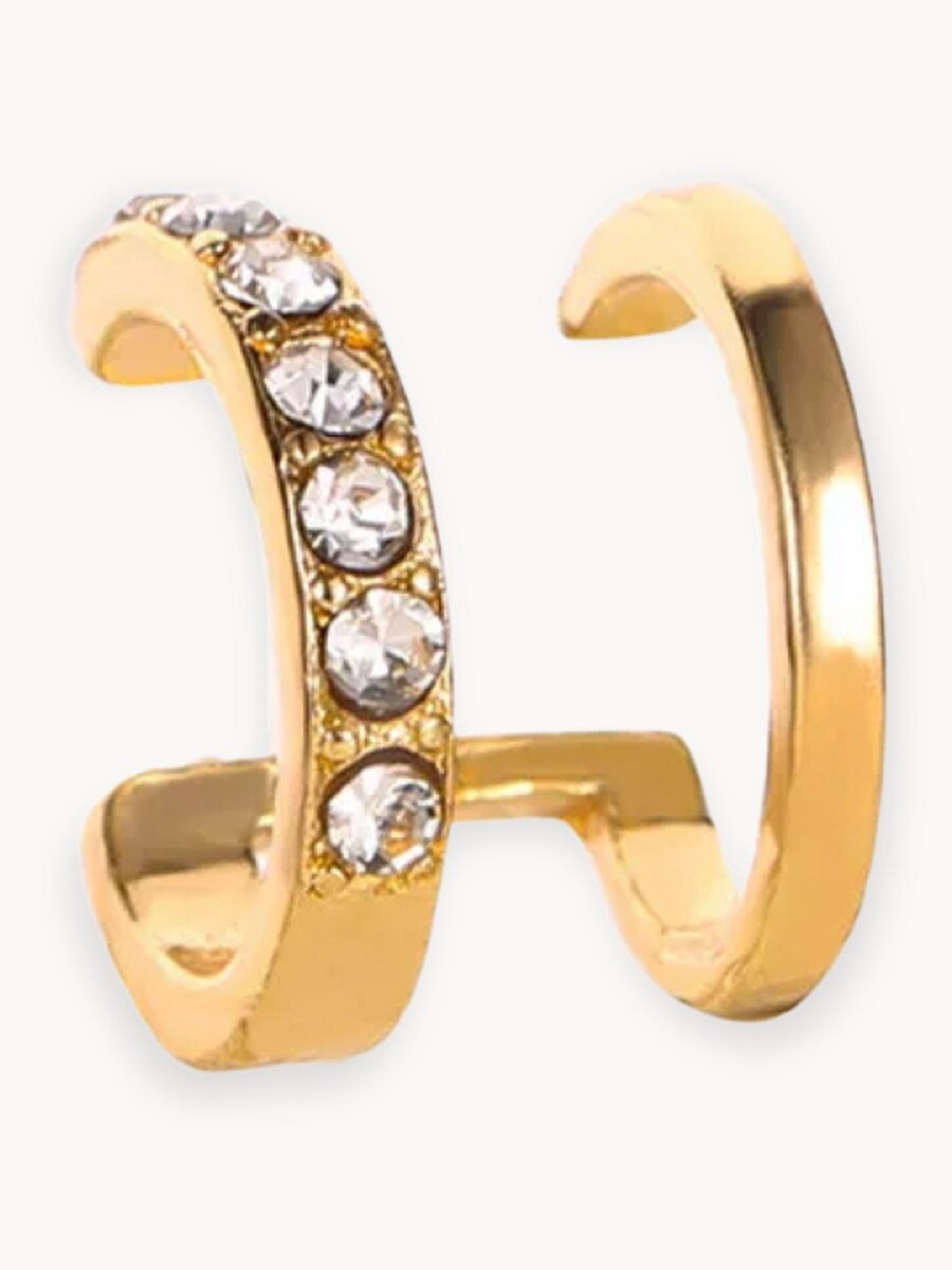 Серьги, искусственный камень