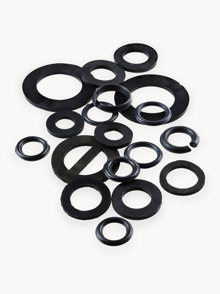 Набор сантехнических прокладок для ремонта смесителя лайт, MasterProf