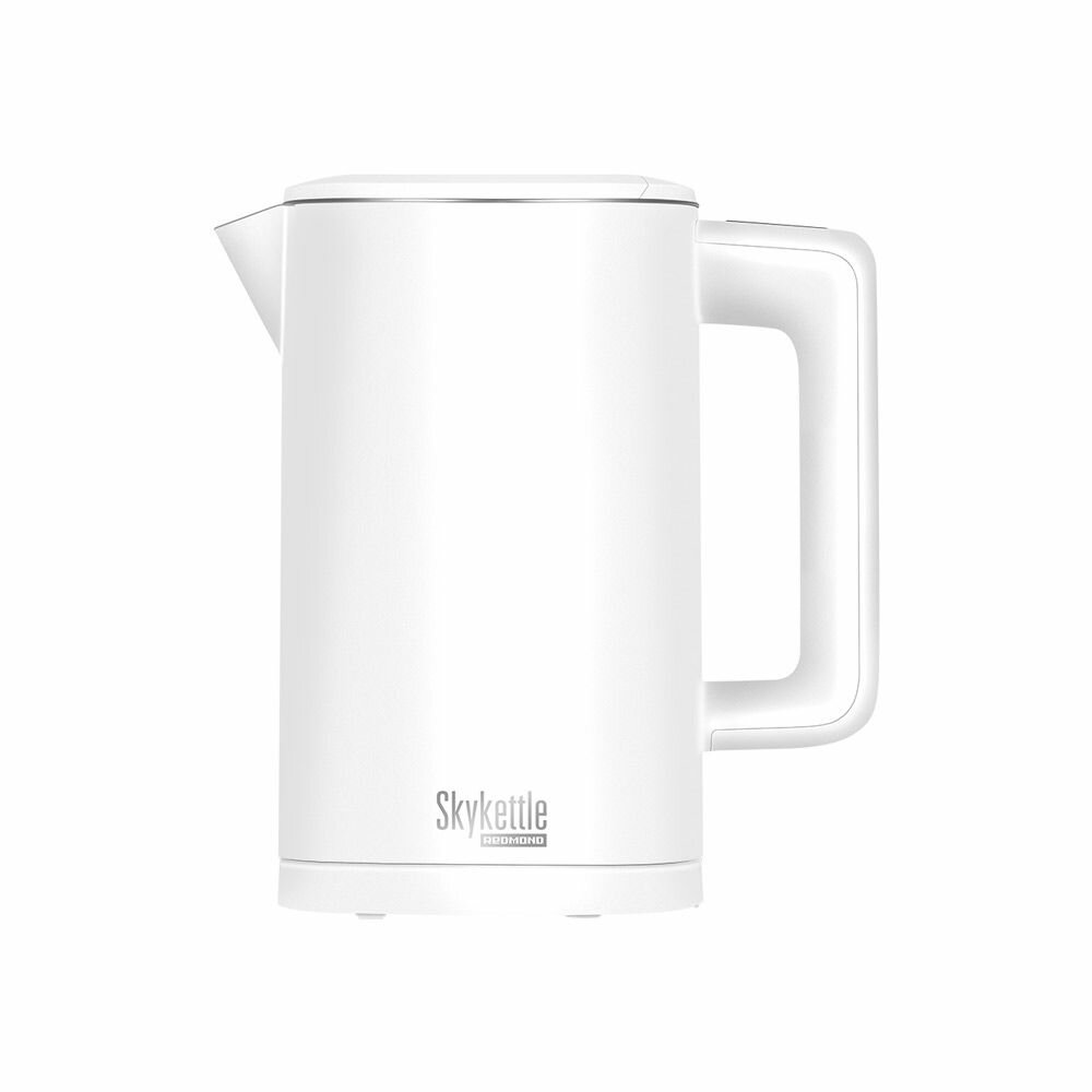Чайник электрический умный REDMOND SkyKettle KM231S, выбор и индикация температуры воды, 1,7 л, белый