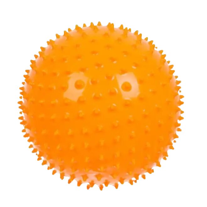 Мяч Ежик 120 мм оранжевый в подарочной упаковке 1 шт