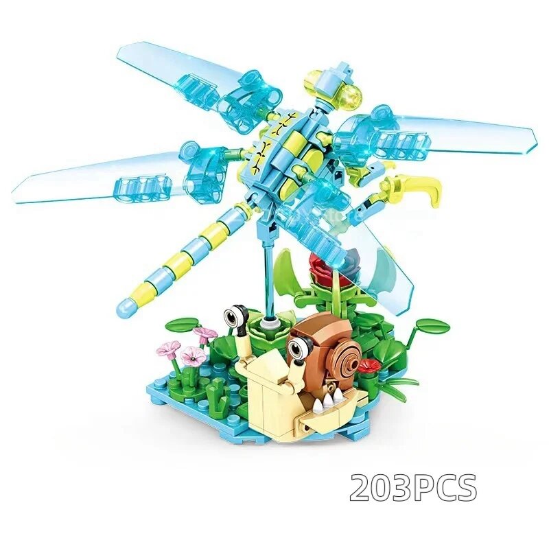 TAKARA TOMY Инсект Ворлд набор блоков 203pcs Nobox