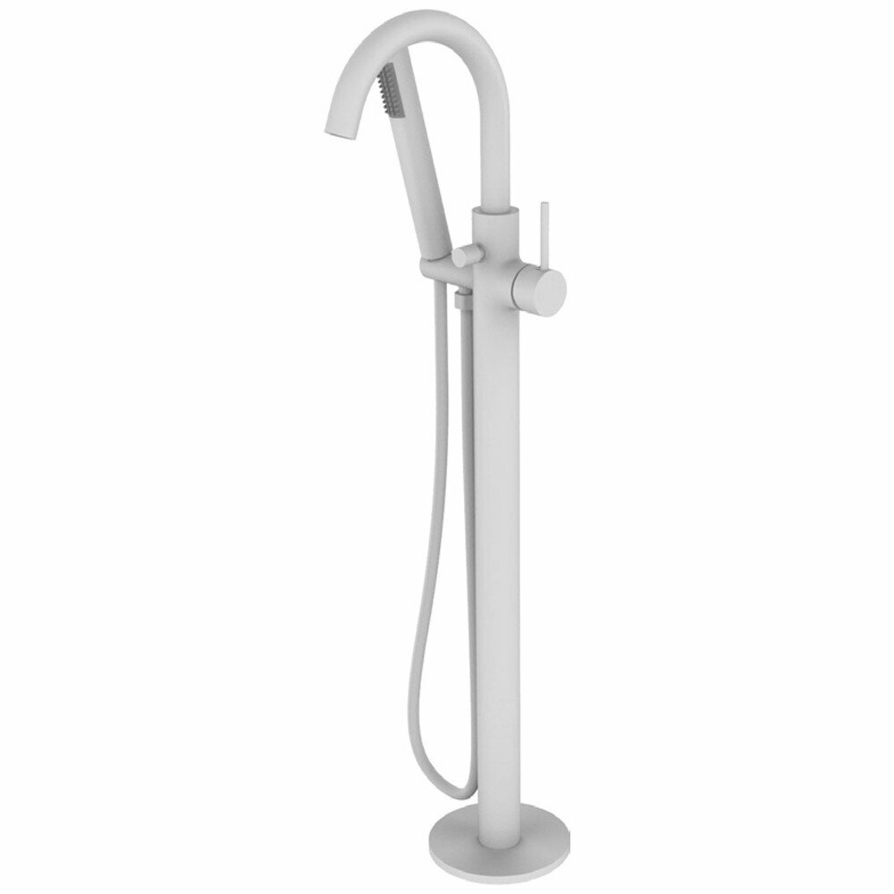 Смеситель для ванны напольный Felice 0650 bianco opaco