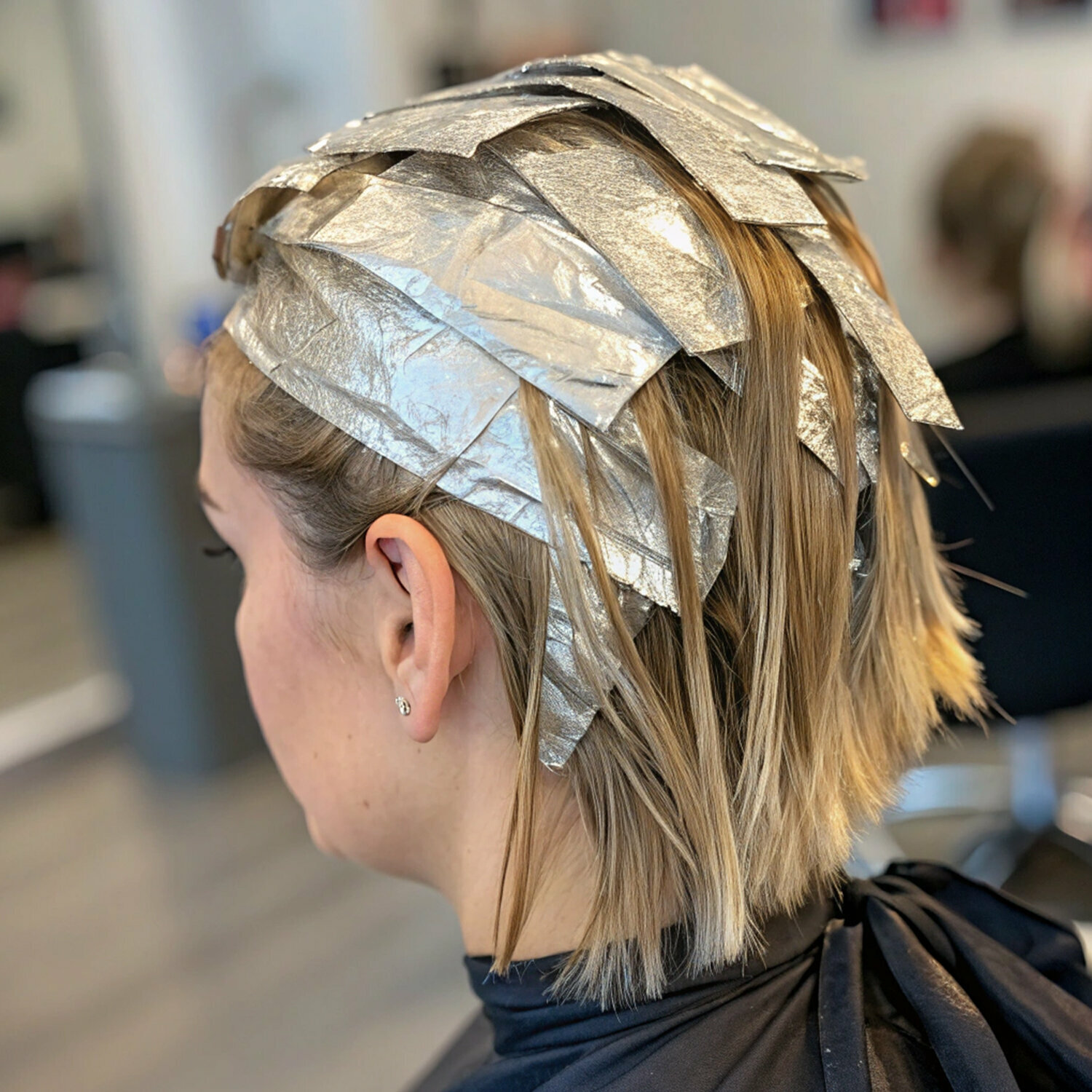 Упаковка 3 шт. Фольга парикмахерская 12 см х 100 м, 14 мкм, саянская фольга в пленке, SAYANA 100-14-Пх15