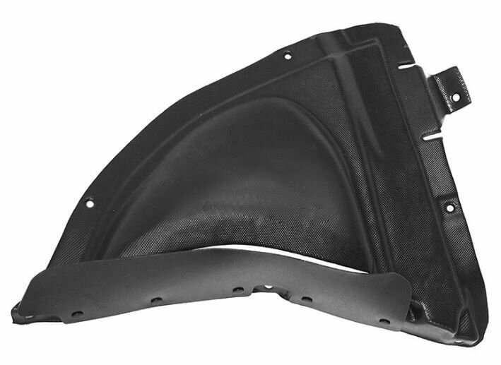 Подкрылок SAT, для BMW 7 серии 08-15, передняя правая сторона, черный, пластик
