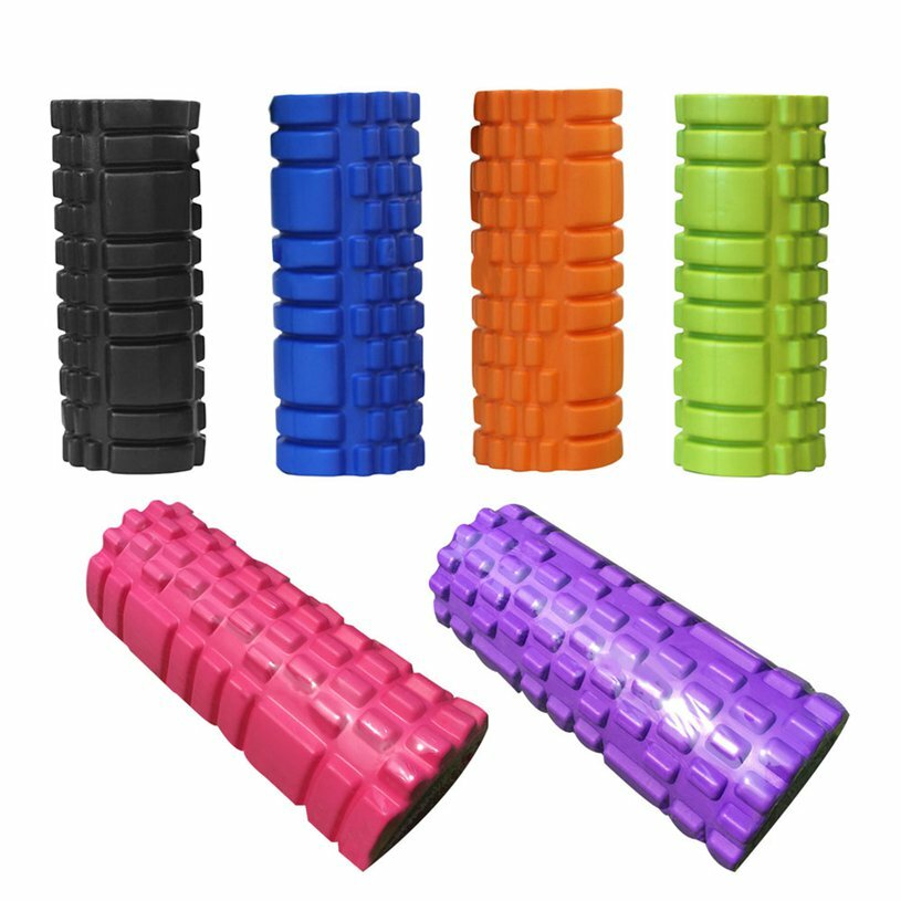 Массажный ролик для мышц EVA, универсальная массажная палочка для ног, спины, расслабляющий ролик