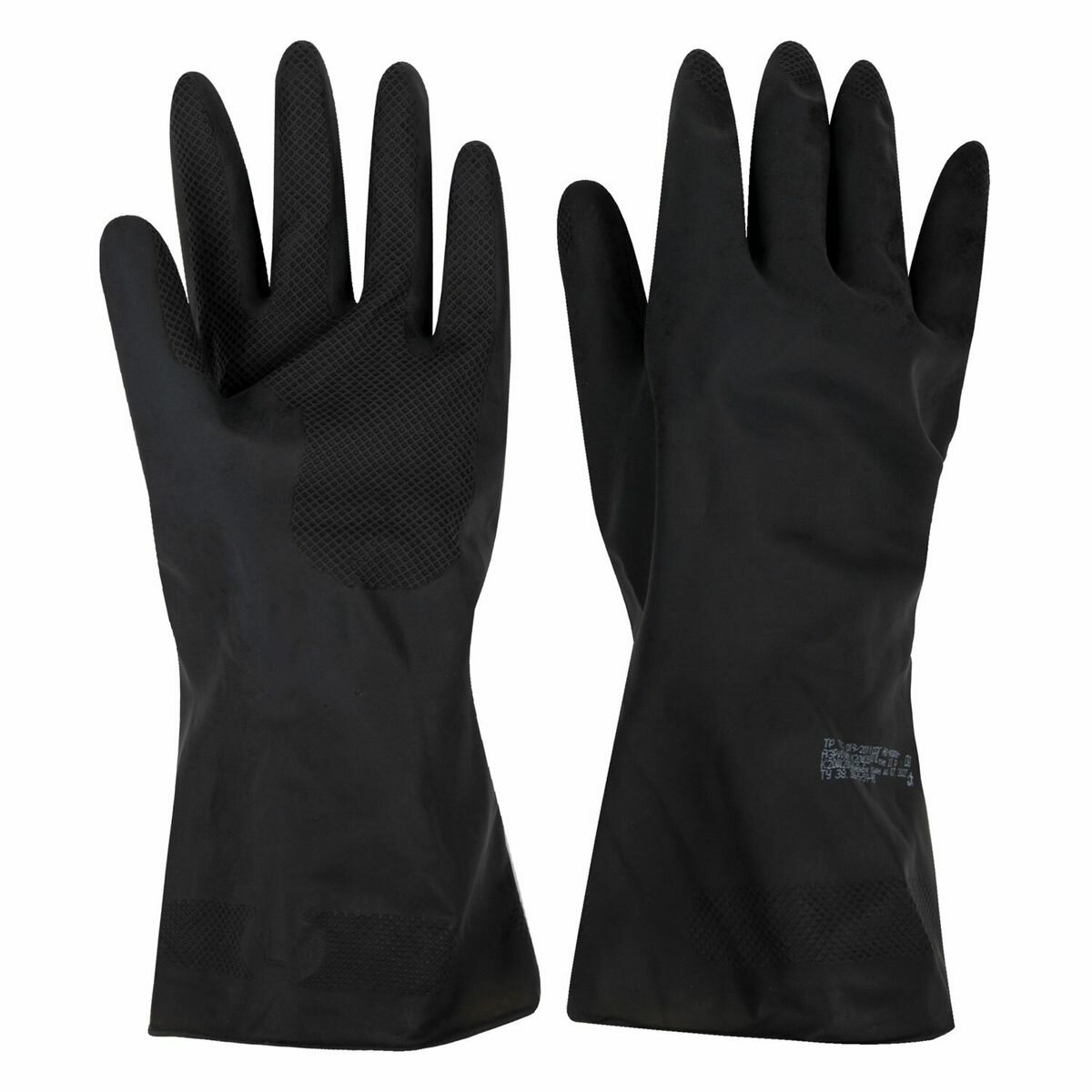 Перчатки защитные резиновые КЩС азри Тип-2, размер 9, L