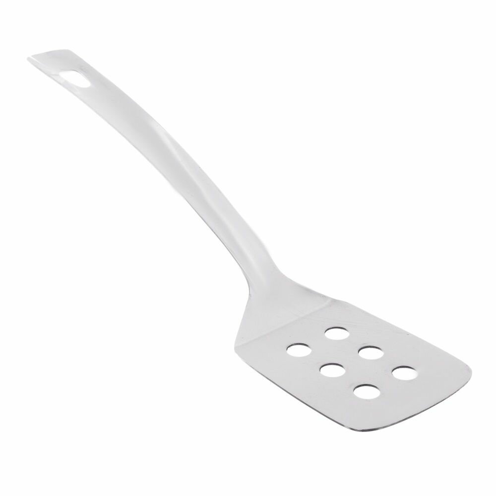 Лопатка кухонная с прорезями малая, длина 20см, нержавеющая сталь