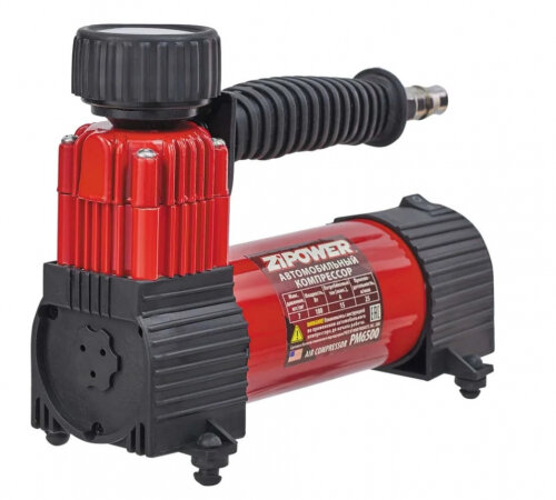 Автомобильный компрессор Zipower 25 л/мин, 180 Вт, 7 атм, 15 А, 12 В