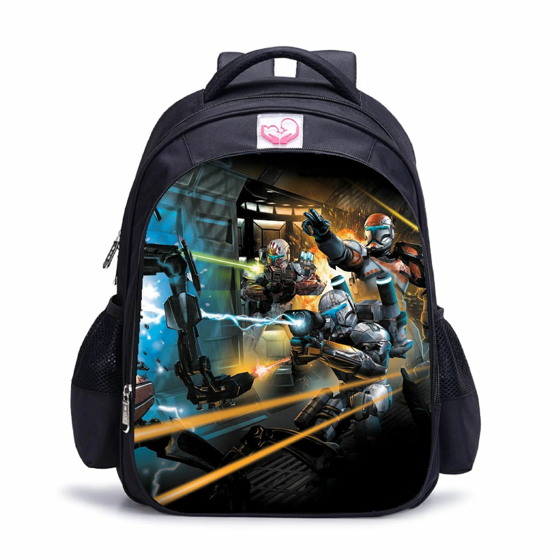 Детский рюкзак Звездные Войны Малыш Йода : школьный аксессуар для фанатов кино, тематический подарок