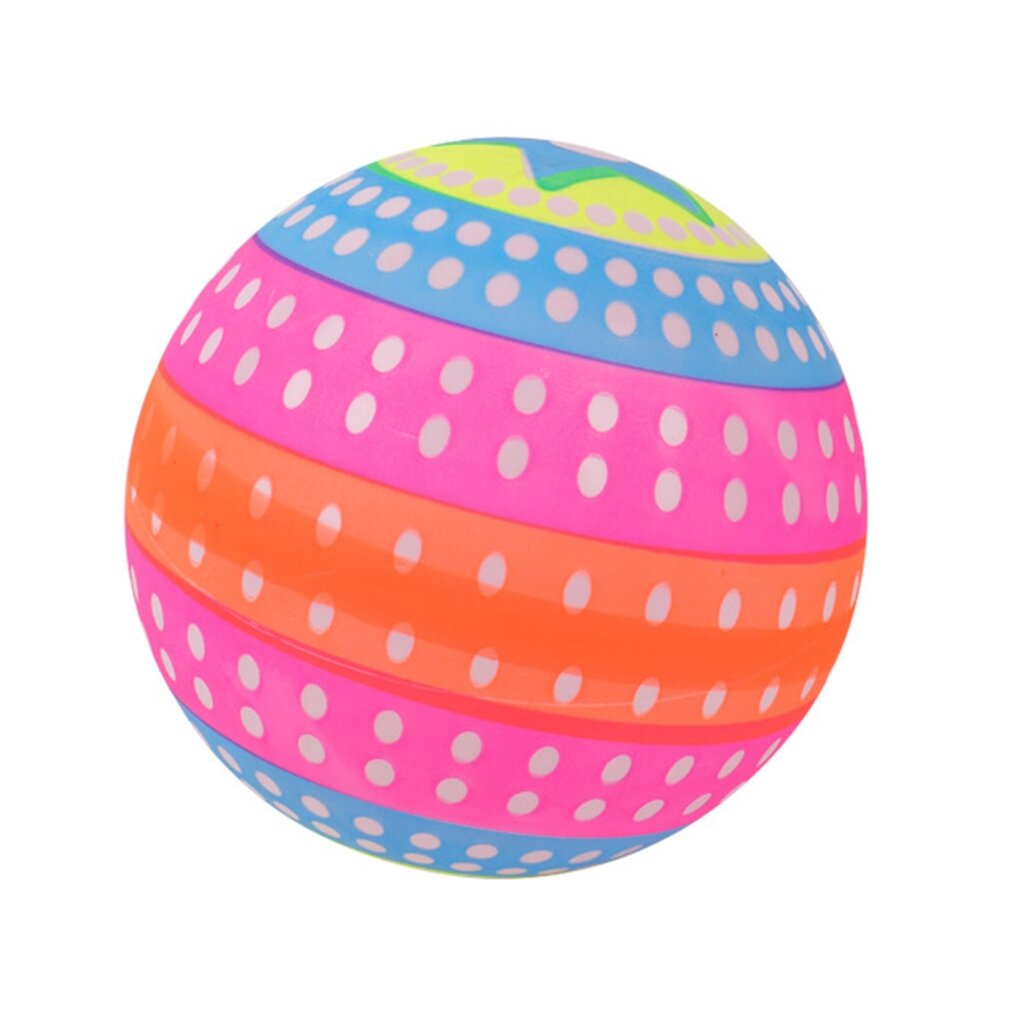 Светящийся прыгающий резиновый мяч для детей