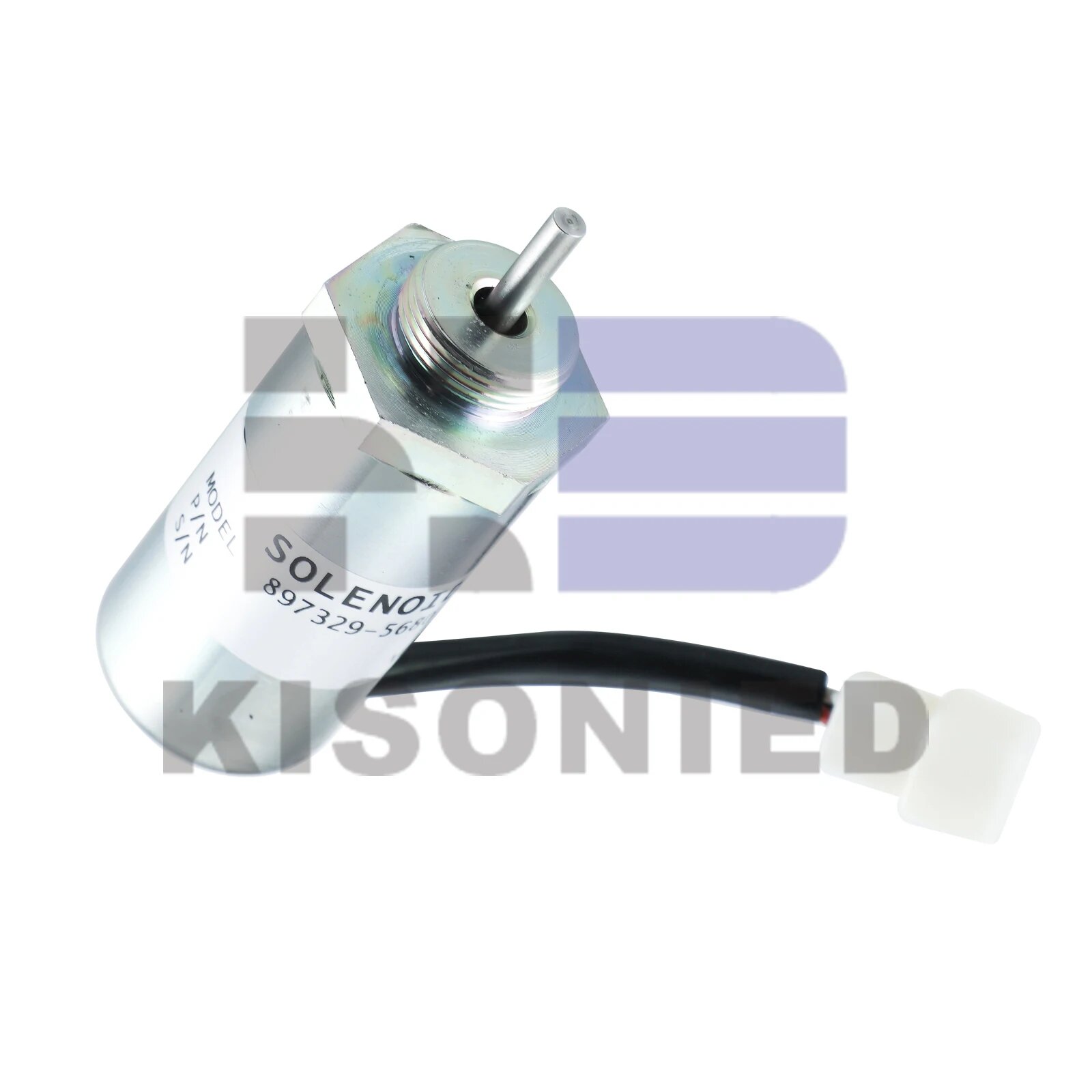Соленоид отключения подачи топлива 897329 -5680 897183 -0140 для экскаватора Kobelco SK75-8 Hitachi EX50U Isuzu Engine 3LD1 3LD2 4LE1 3LB1 12VDC