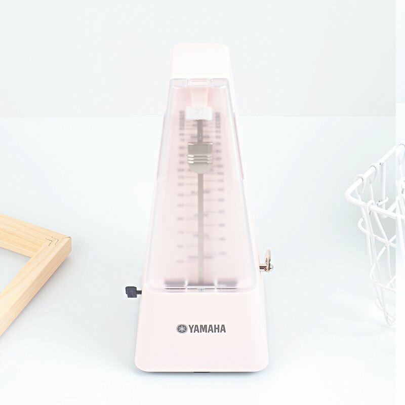 Механический метроном YAMAHA, универсальный для фортепиано, гитары, цитры и скрипки, розовый