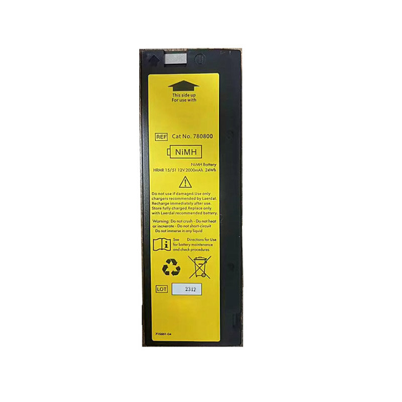 Аккумулятор для Laerdal LSU FB1223 AS B00932 7808000 892003345 78461584751 780400 780020 780010 exrs098257614