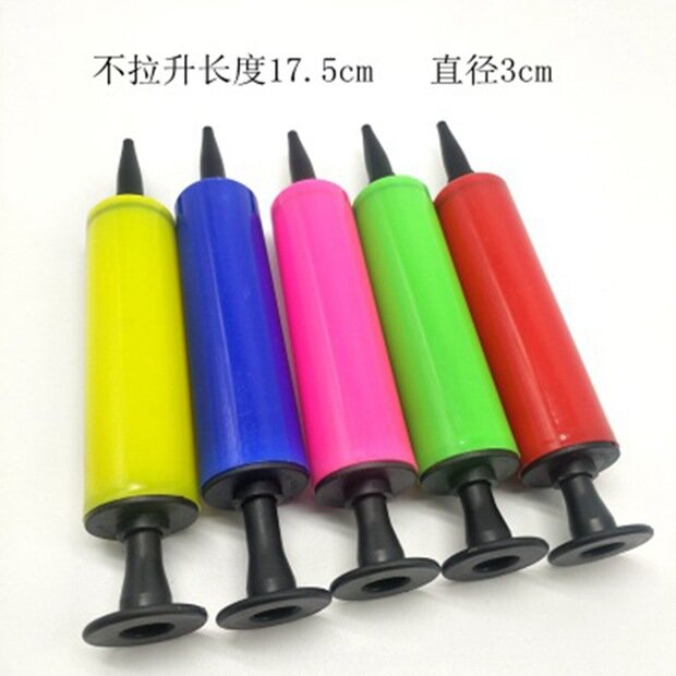 Насос для надувания шаров Trumpeter Macaron Color, ручной, портативный