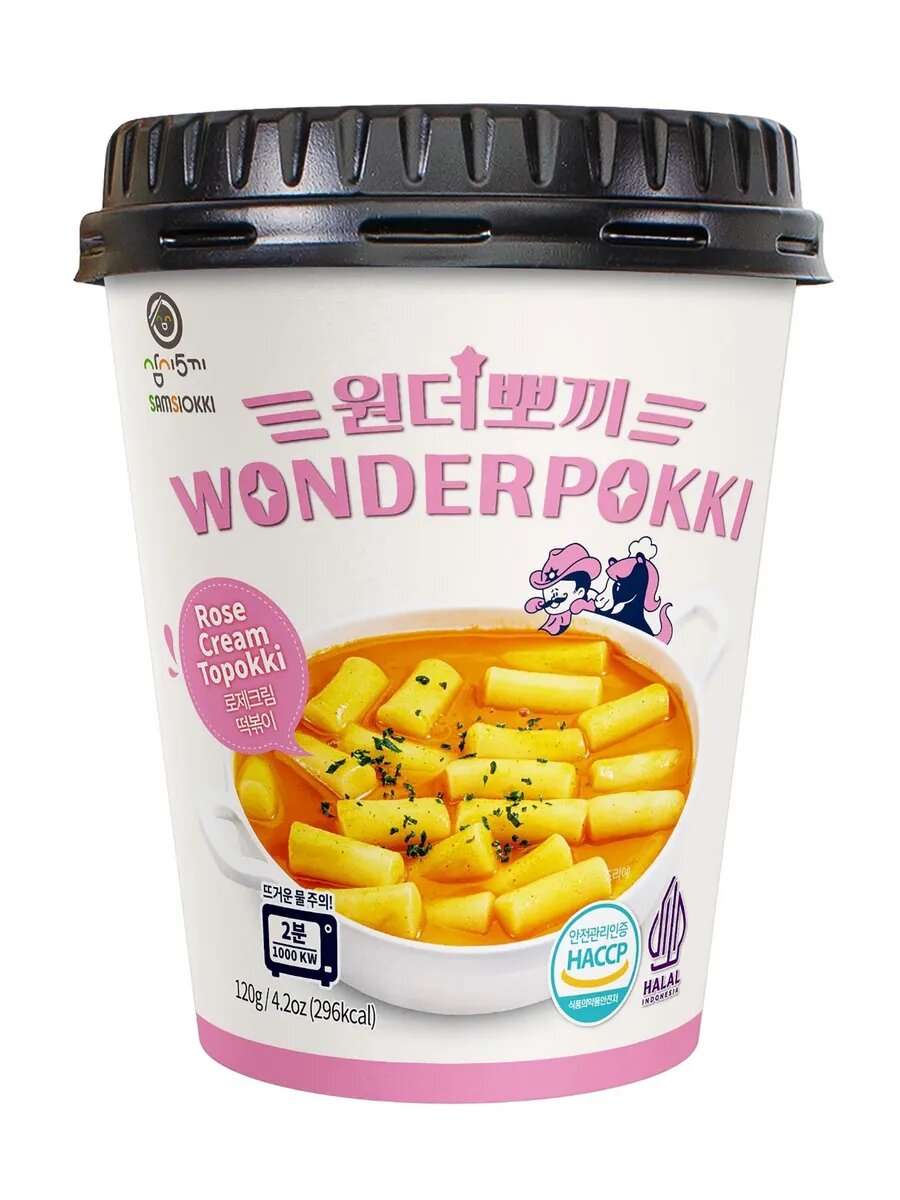 Токпокки в сливочном соусе Розе 120 г