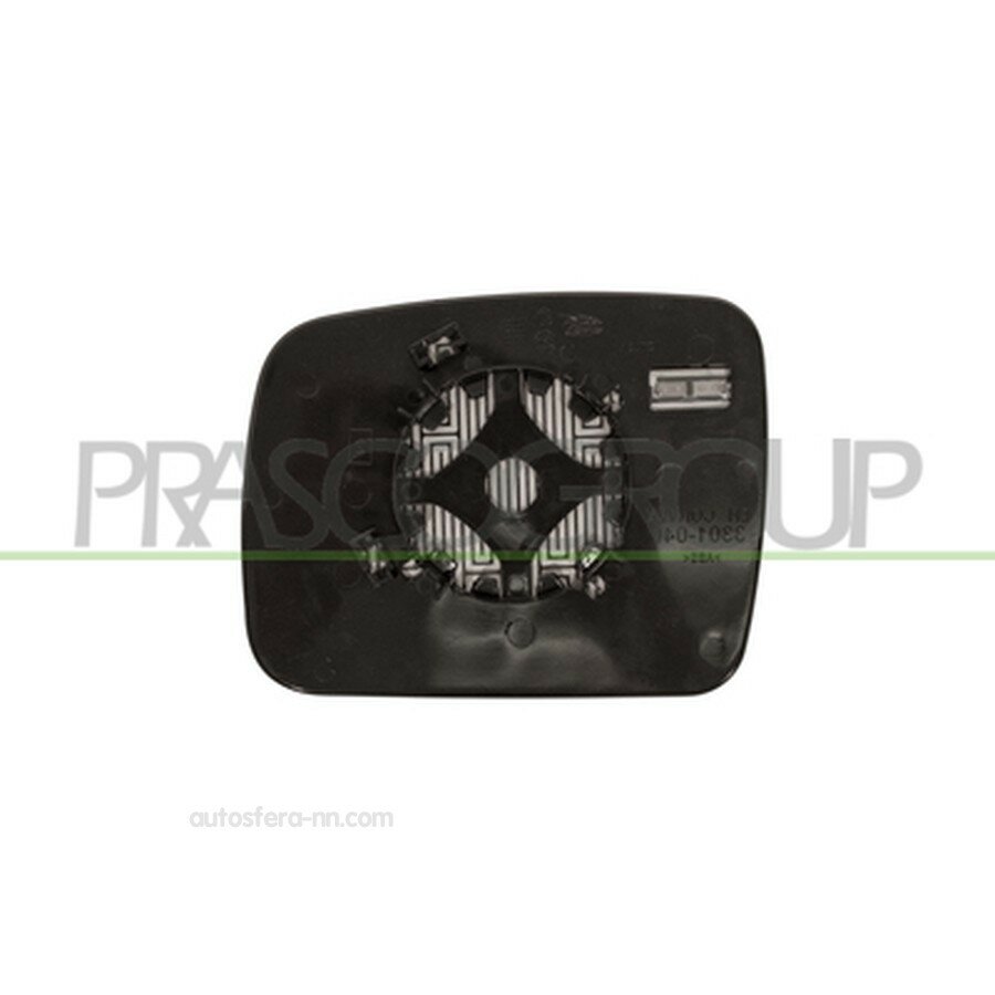 PRASCO LR8027503 стекло зеркала правое! с крон. выпукл. с подогр.\ Land Rover Discovery 3.0-5.0/3.0D 09-18