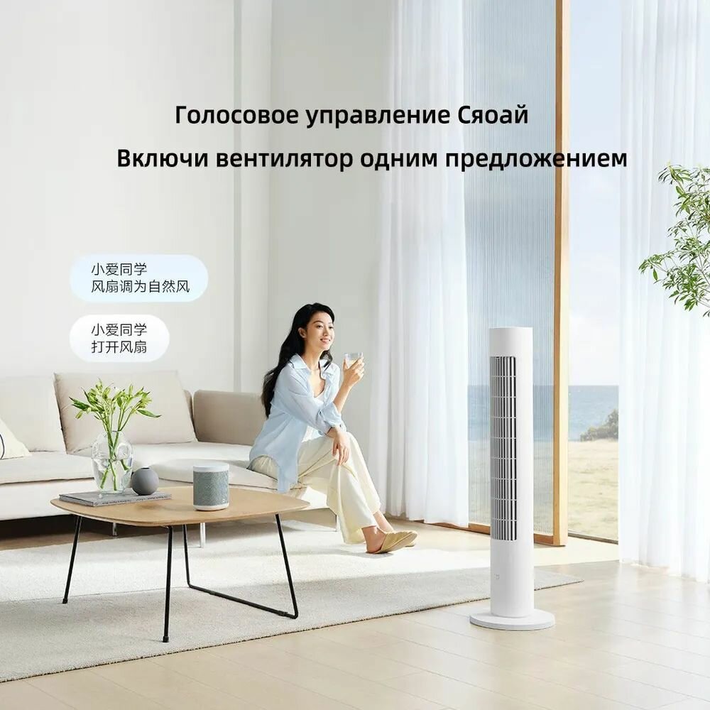 Xiaomi вентилятор BPTS02DM, белый — фото 1