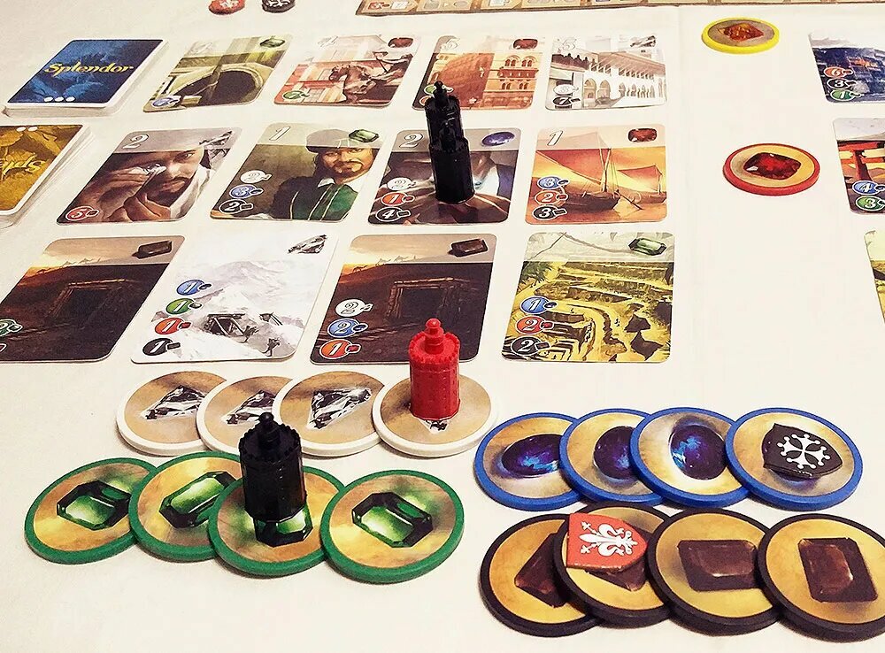 Asmodee Настольная игра Роскошь Splendor дополнение Города — фото 1