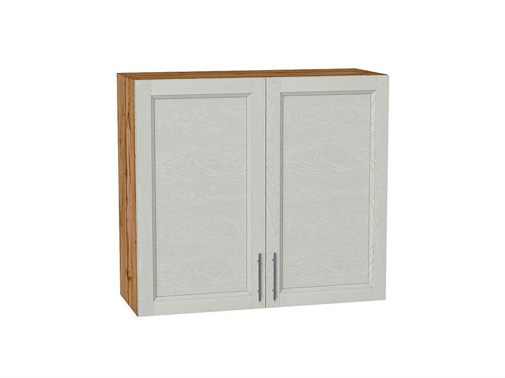VVT Шкаф верхний с 2-мя дверцами Сканди Дуб Вотан, Cappuccino Softwood, 720, 800 В*Ш*Г 716*800*318, фасад МДФ Cappuccino Softwood, корпус Дуб Вотан Cappuccino Softwood