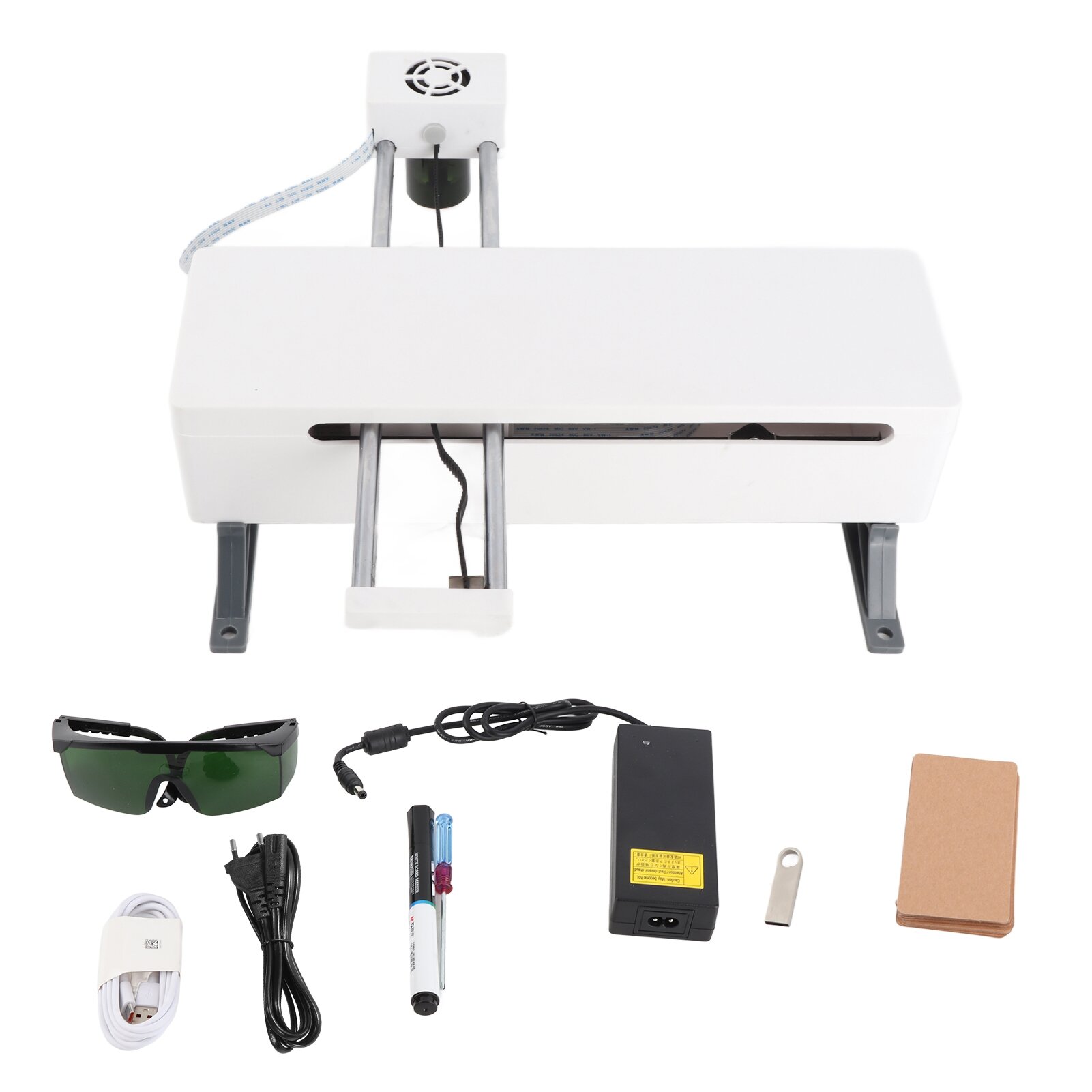 Мини-гравировальный станок с ЧПУ – регулируемый фокус, поддержка ПО ПК