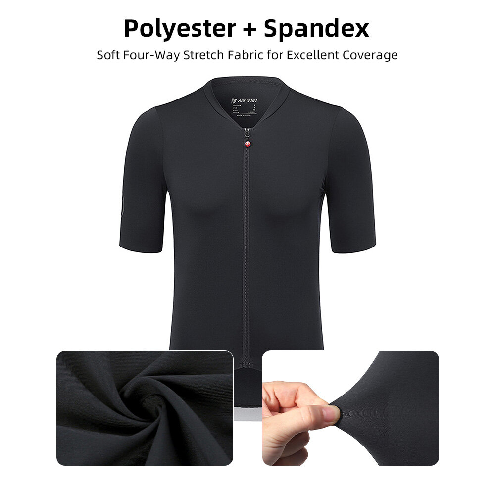 Мужская веломайка для шоссейного велосипеда, дышащая, быстросохнущая, велосипедная одежда, светоотражающая эластичная ткань, идеально подходит для езды на велосипеде весной и летом, мужская велоодежда