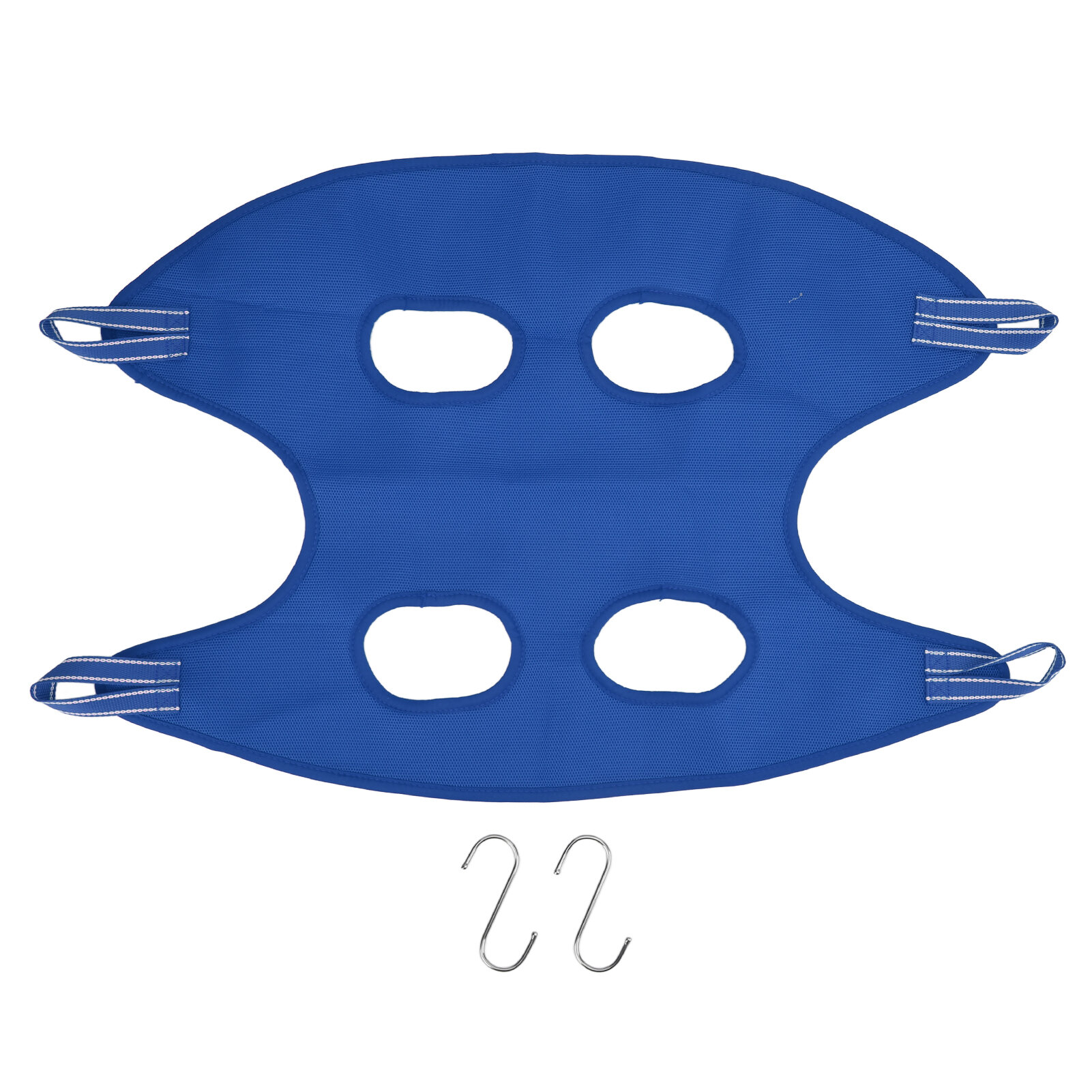 Голубая дышащая слингпереноска для груминга питомцев с 2 крюками: для купания, чистки зубов и стрижк