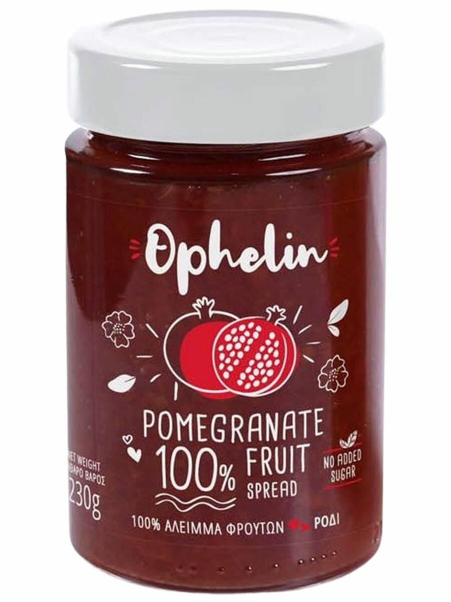 Гранатовый джем 100%, 212 мл