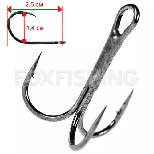 Крючки Nautilus Treble Sst 1301 №1 (5шт.)