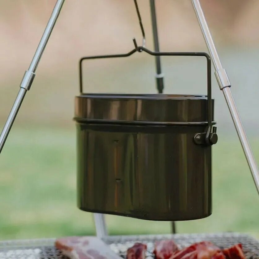 Котелок армейский СССР( идеал ) для туризма, походов, охоты и рыбалки